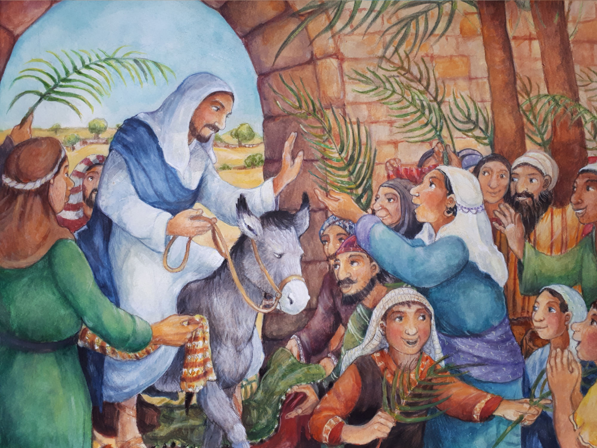 Les 1 - De intocht in Jeruzalem - Wat een verhaal